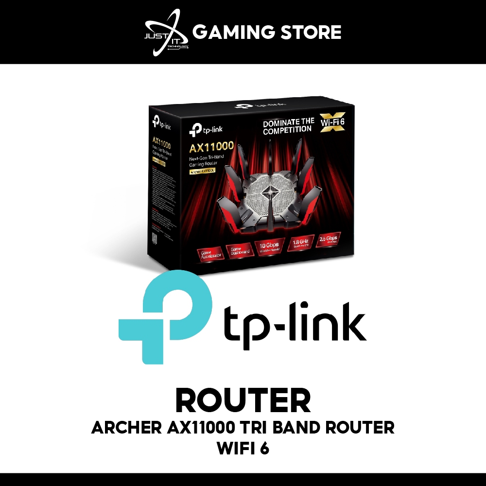 TP-LINK ARCHER AX11000 TRI BAND ROUTER WIFI 6 | Shopee Malaysia
