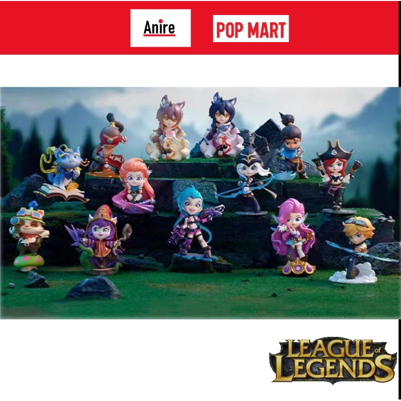 🔥READY STOCK🔥 ORIGINAL POPMART LEAGUE OF LEGENDS LOL SERIES BLIND BOX ...