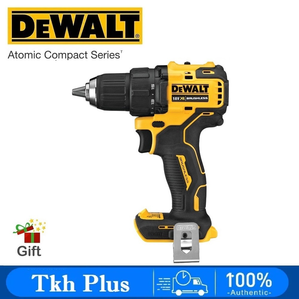 DEWALT Atomic DCD708D2-BI 13mm ( 1/2" ) Brushless Compact Cordless ...