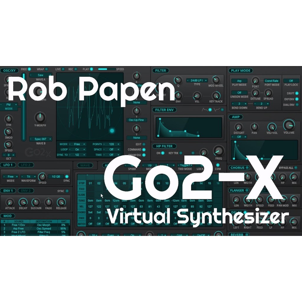 Go2-X v1.0.0 VSTi, VST3i, AAX x64 | Rob Papen (Win) Synthesizer ...