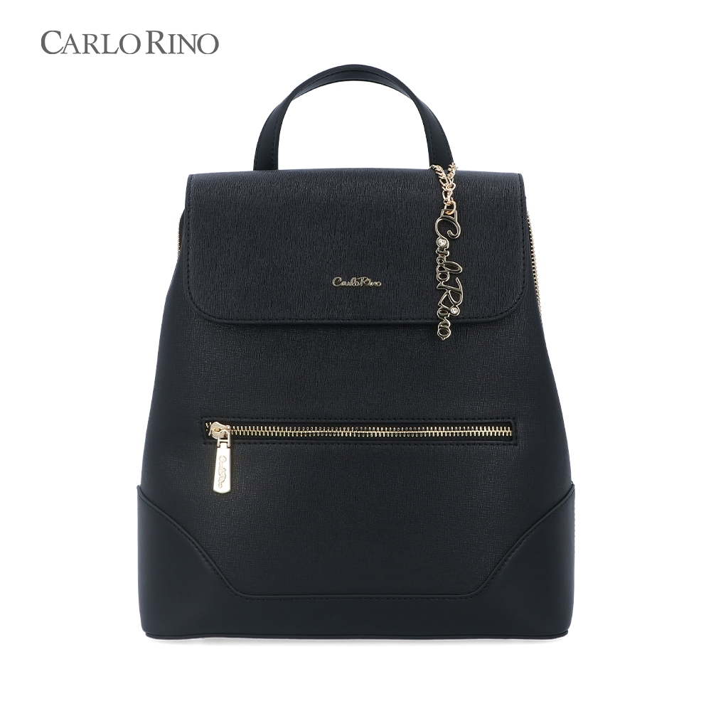 Carlo Rino Black Maëlys Backpack | Shopee Malaysia