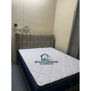 Katil Design Baru Turkish Luxury home bed wing dan chanel Bedframe ...