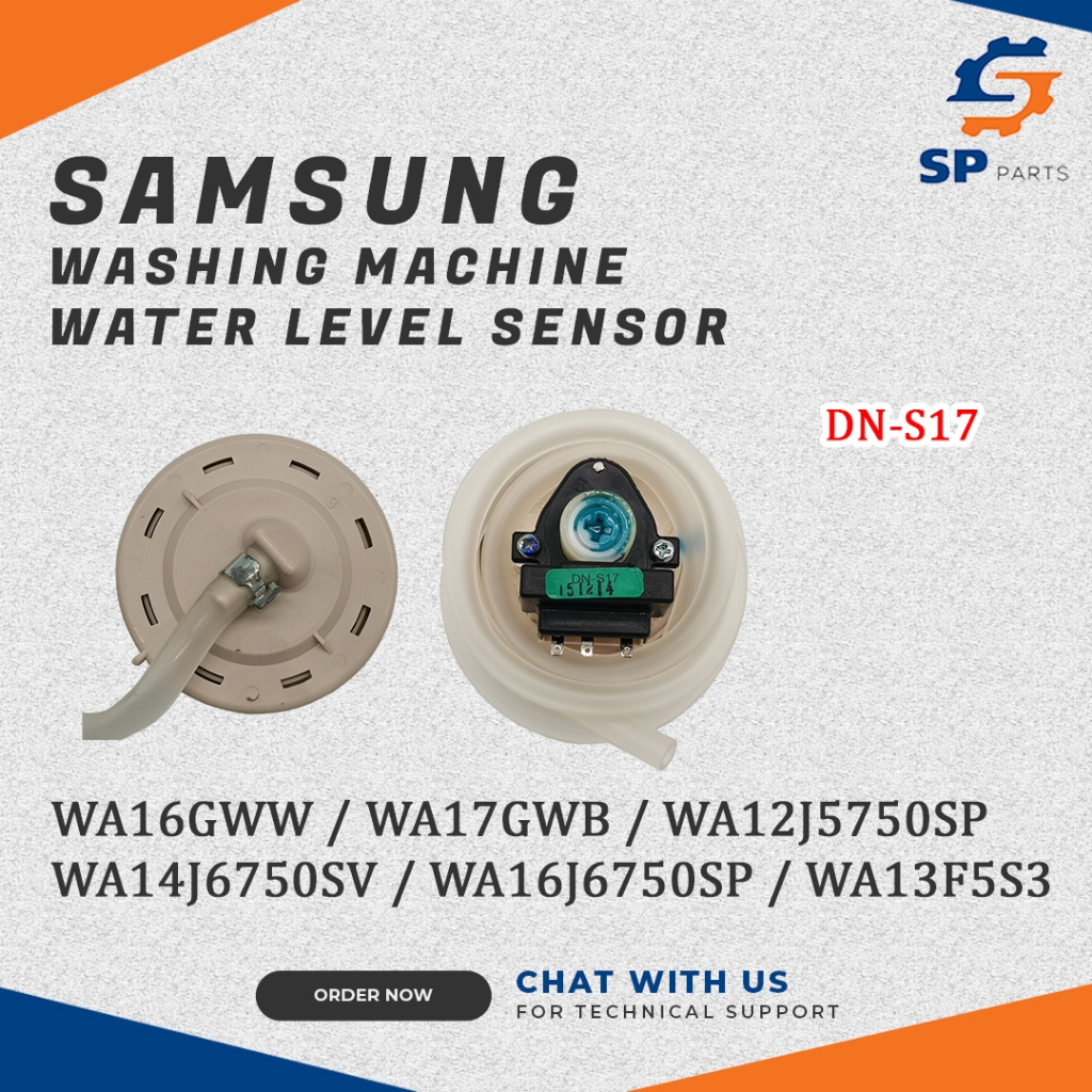SAMSUNG WASHING MACHINE DN-S17 WATER LEVEL SENSOR WA16GWW / WA17GWB ...