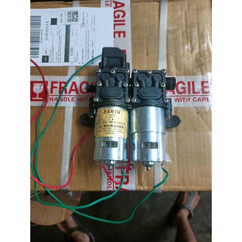 (Ready Stock) Double Motor For High Pressure Battery Sprayer (20L) Pam ...
