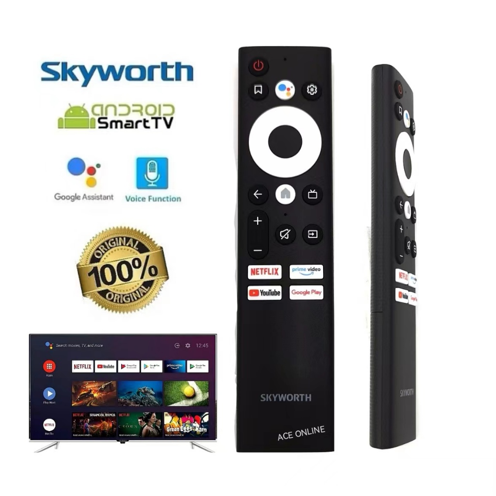 Original Skyworth Android TV Remote Control With Voice (HS-8A00J-01 ...