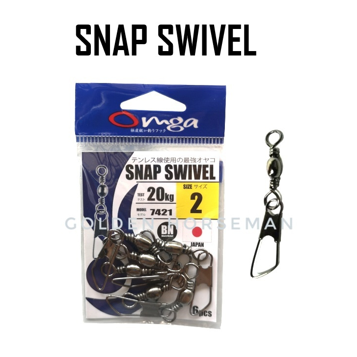 🔥🆂🅰🅻🅴🔥SNAP SWIVEL 7421 KEKILI PANCING | Shopee Malaysia