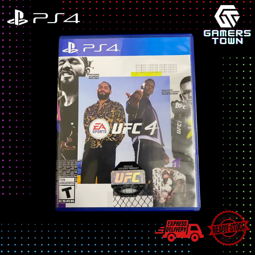 (Ready Stock)EA SPORTS UFC 4 PS4 Playstation 4 (USED) | Shopee Malaysia