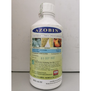 1L AZOBIN AZOXYSTROBIN 22.94%/ Amistartop RACUN KULAT HAWAR BINTIK DAUN ...