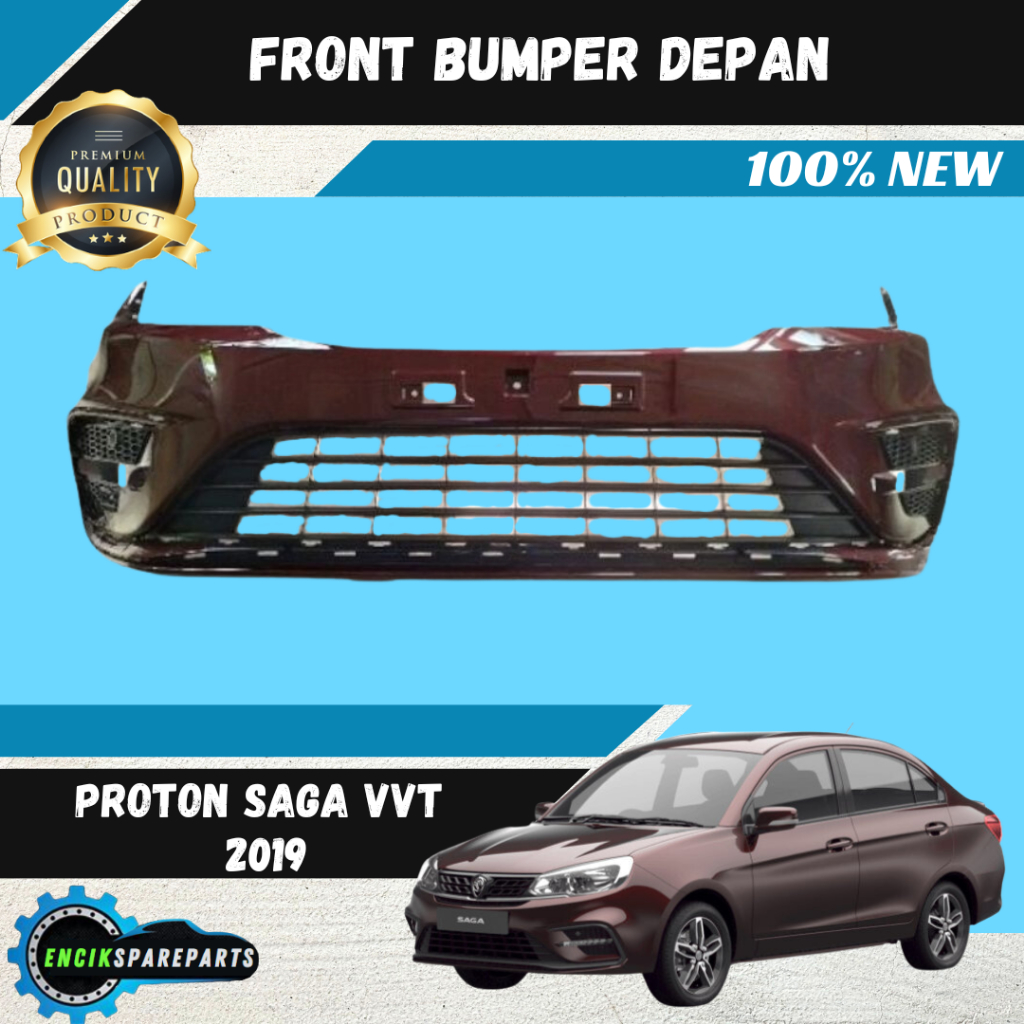 Original Proton Saga VVT 2019 Front Bumper Depan 100% New High Quality ...