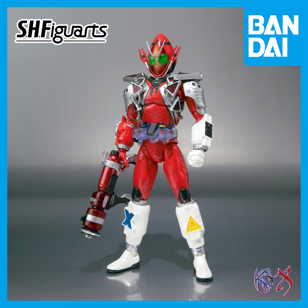 (READY STOCK) S.h Figuarts SHF Kamen Rider Fourze Fire States | Shopee ...