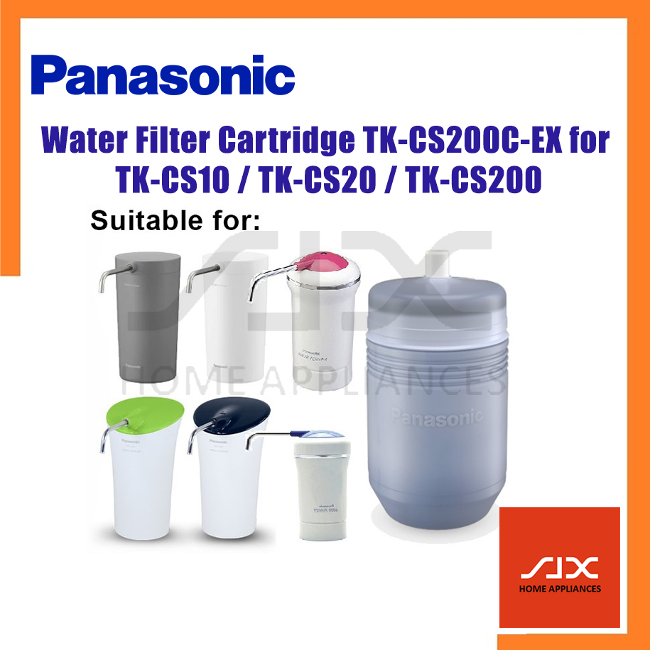 Panasonic New Water Filter Cartridge TK-CS200C-EX for TK-CS10 / TK-CS20 / TK-CS200 Replacement ...