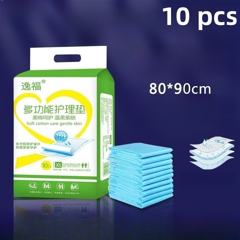 80/100PCS Disposable Underpad Adult Incontinence Pad Super Absorbent ...