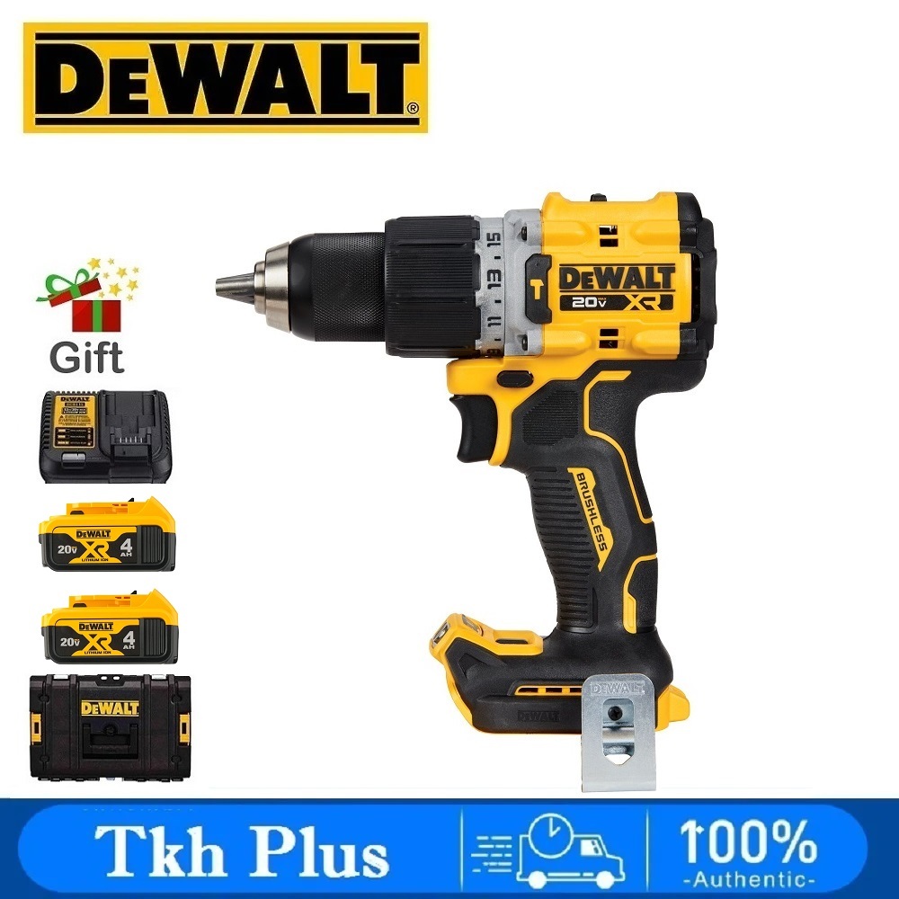 DEWALT DCD805M2T-B1 13mm ( 1/2" ) 18/20V Brushless Cordless Hammer ...