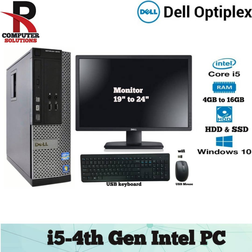 Dell Optiplex 7010 SFF Desktop Intel Core i5-3th Gen [ Refurbished ...