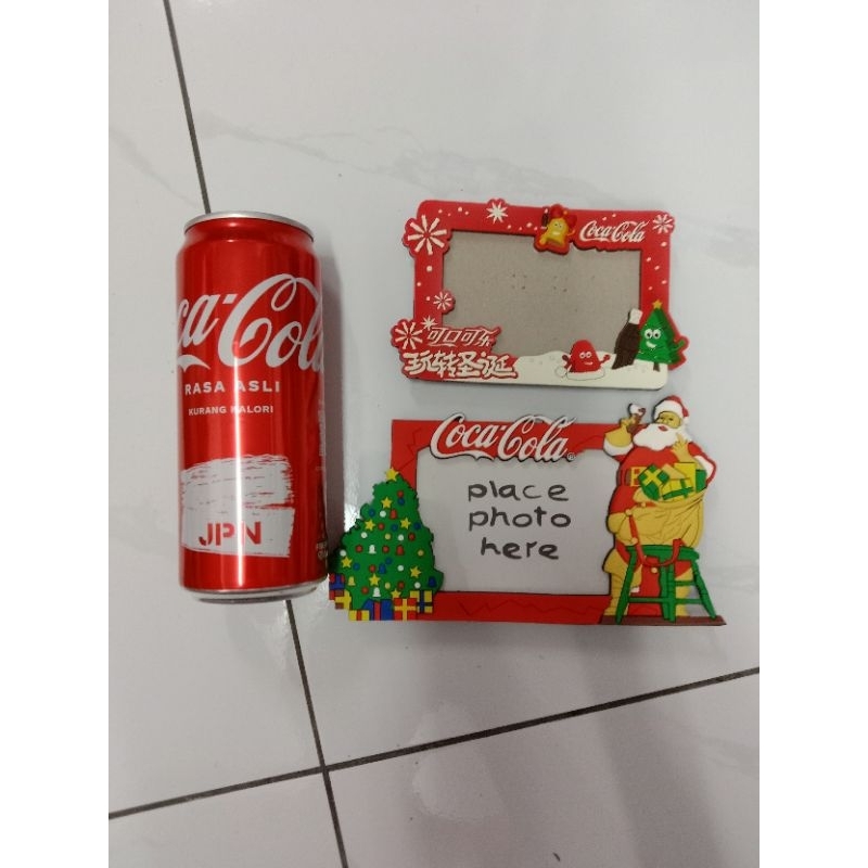 Coca Cola Christmas Rubber Photo Frame | Shopee Malaysia