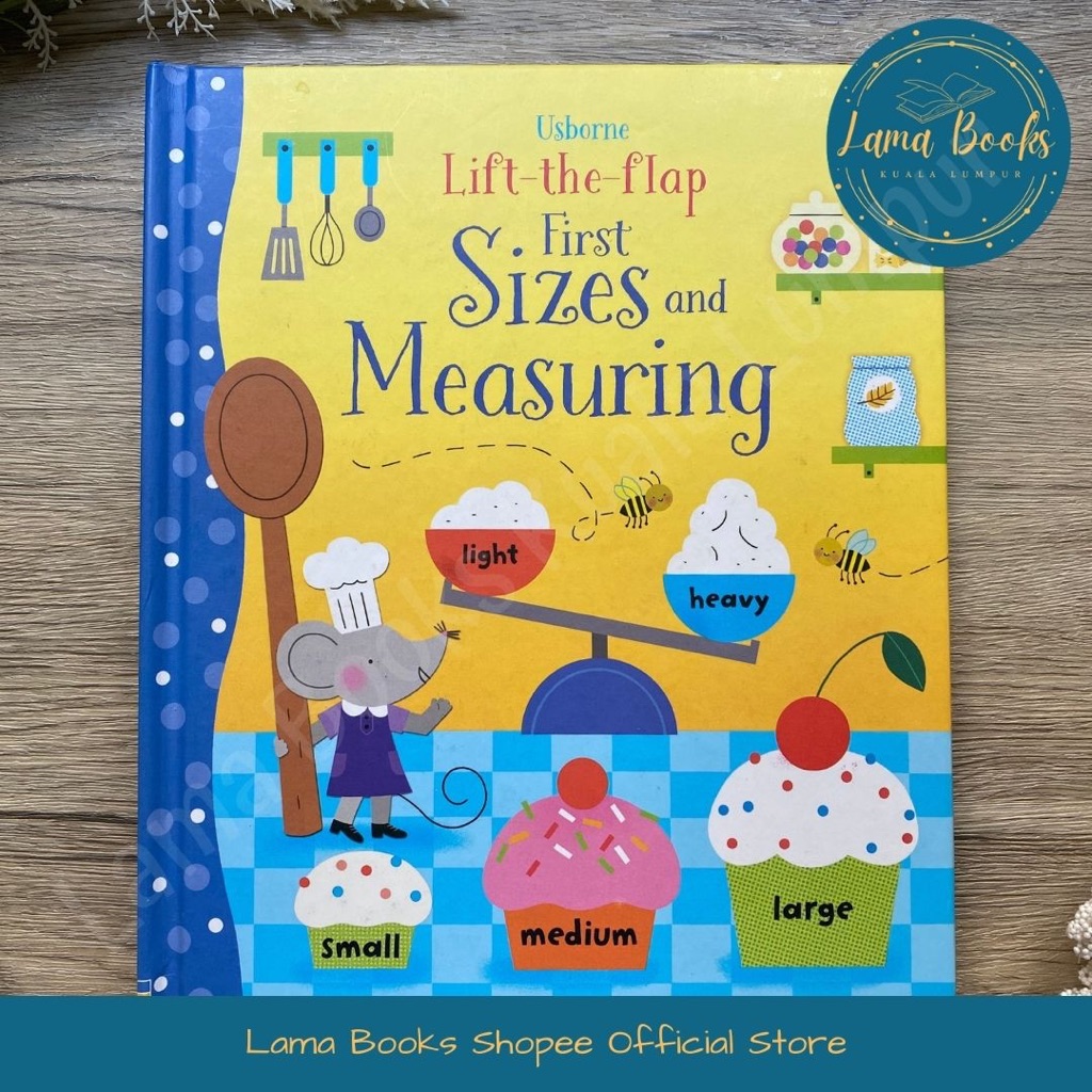 [Lama Books: Kids] Usborne Lift-the-Flap Sizes and Measuring Flap Book ...