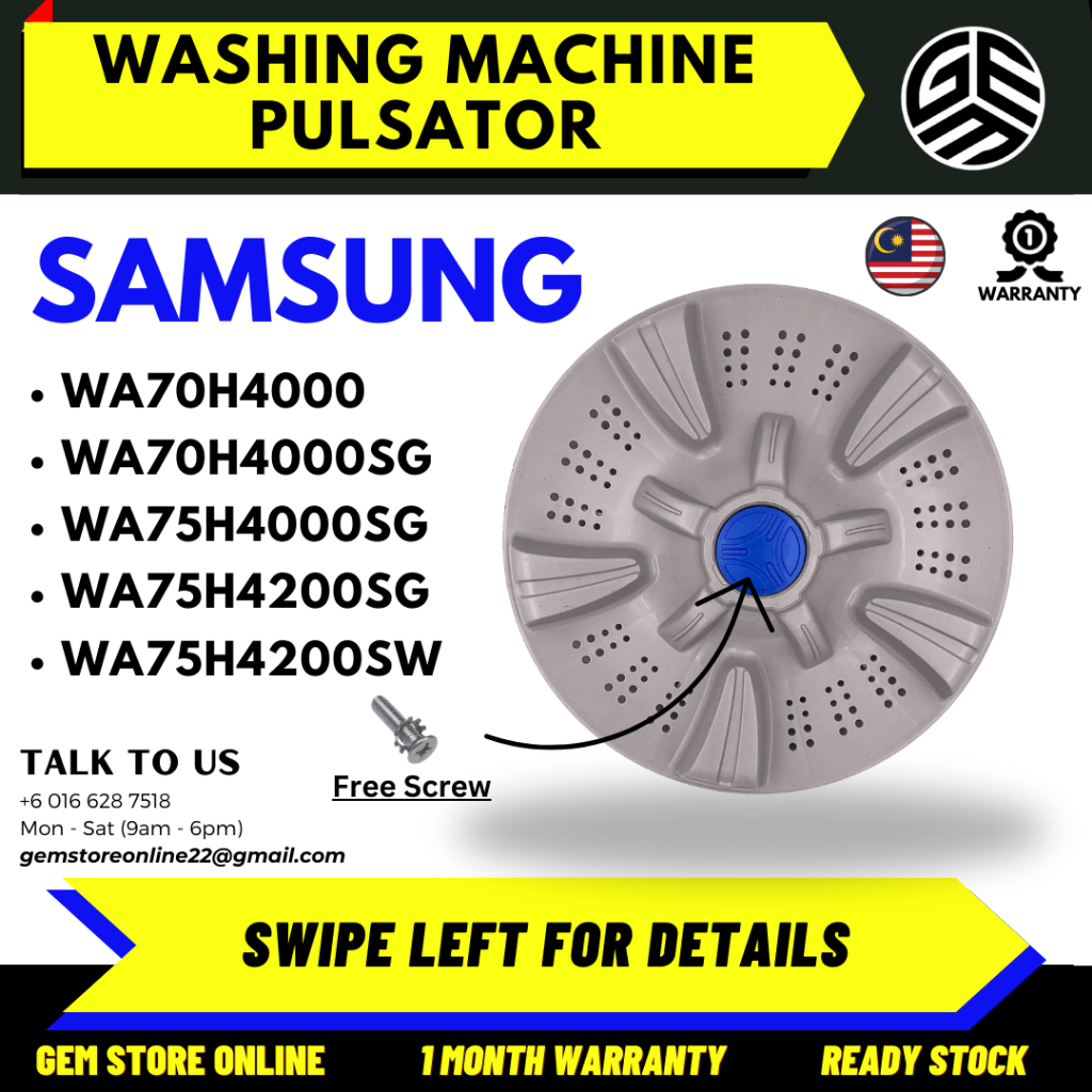 WA70H4000SG / WA70H4000 / WA75H4000SG / WA75H4200SG / WA75H4200SW ...