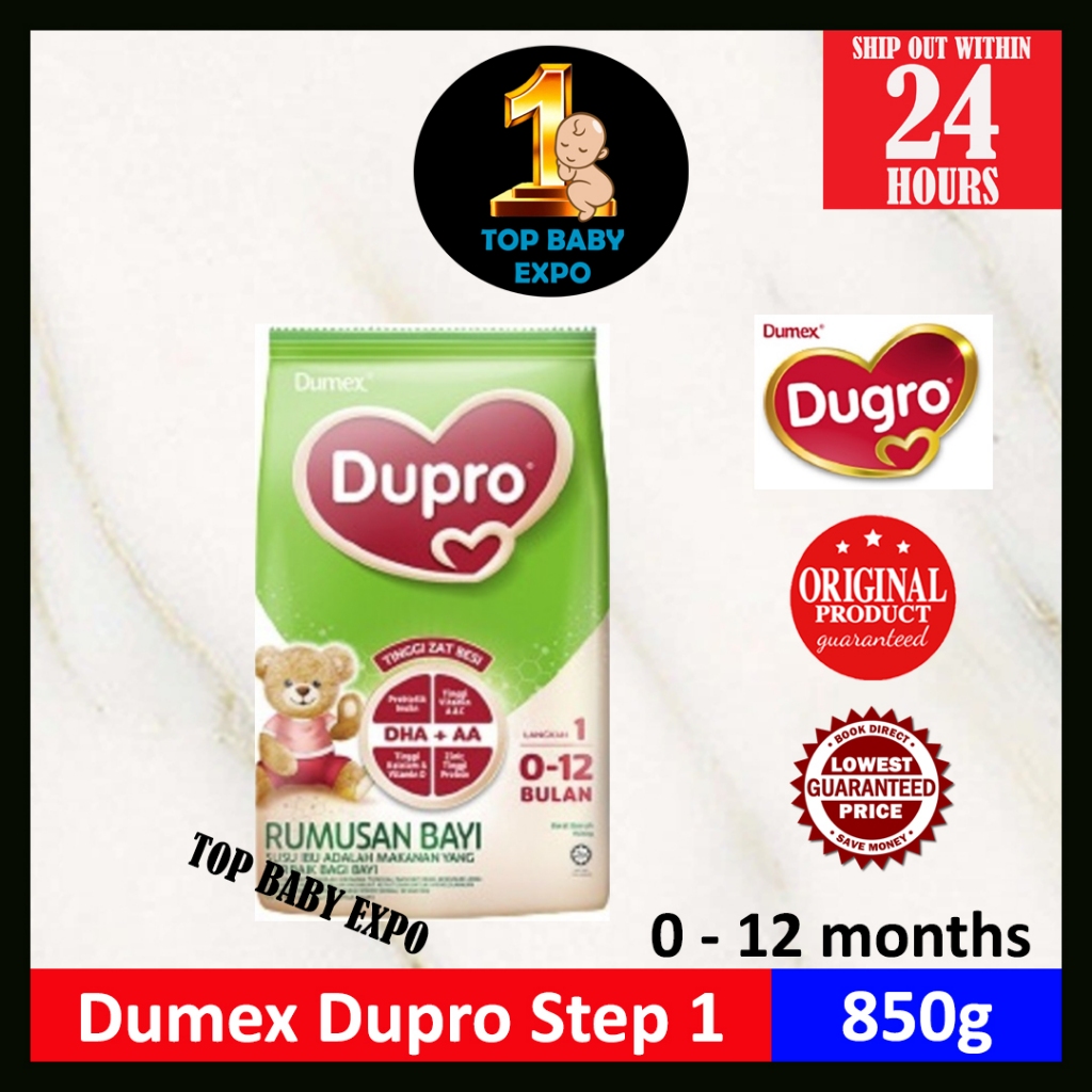 Dumex Dupro Step 1 (850g) Exp: 09/2026 (Newest Stock) | Shopee Malaysia