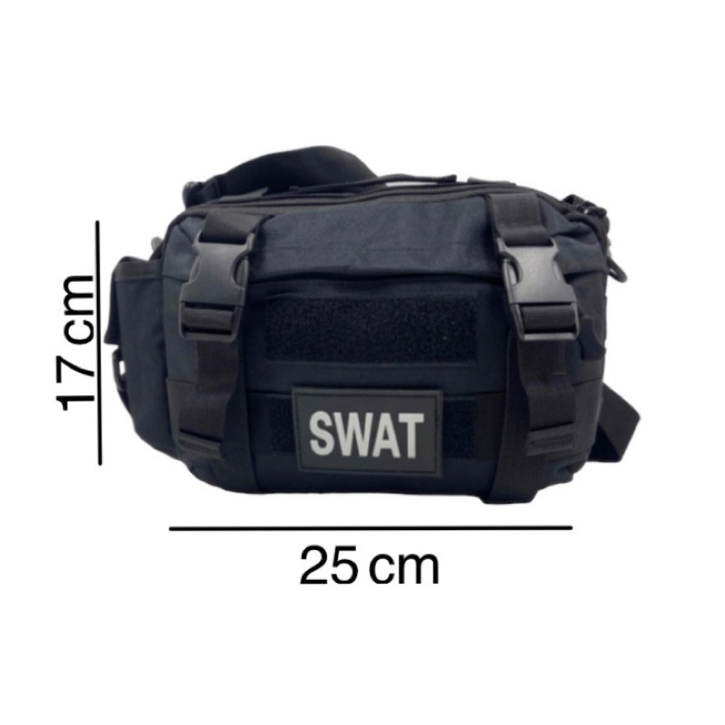 SWAT 6030/8062/8063 two way use Sling/Waist Beg / Backpack | Shopee ...