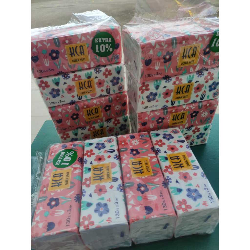 KCA Ultra Soft Facial Tissue (4 x 130S x 3Ply) | Shopee Malaysia