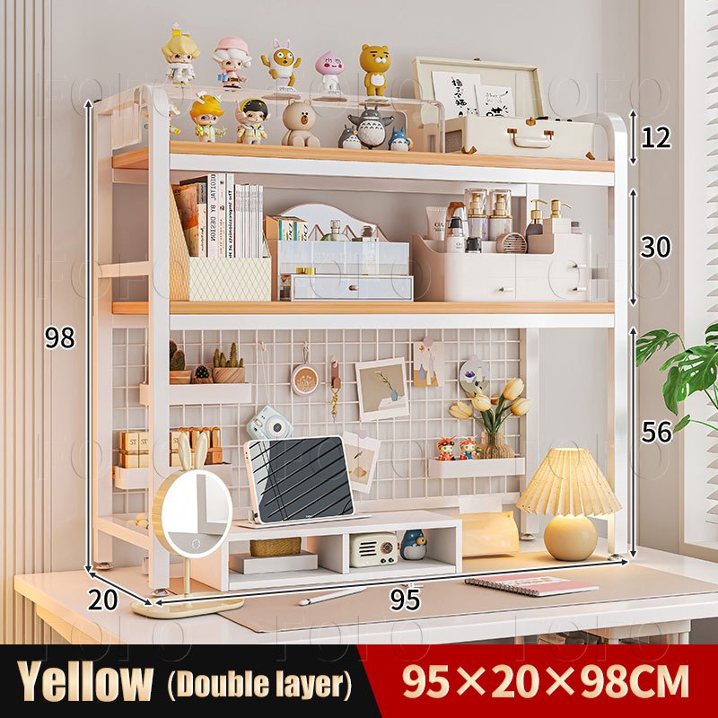 Desktop Rack Tabletop Organiser Multi-layer Shelf Tabletop Storage ...