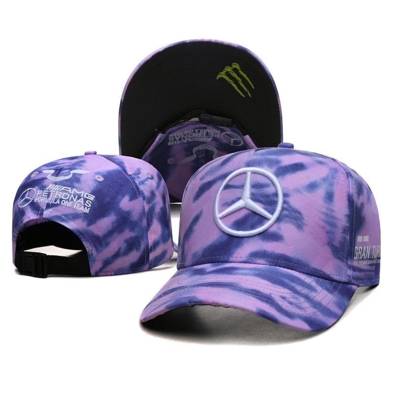 Mercedes Amg Petronas F1 Hamilton 2021 dyed baseball cap topi hat ...