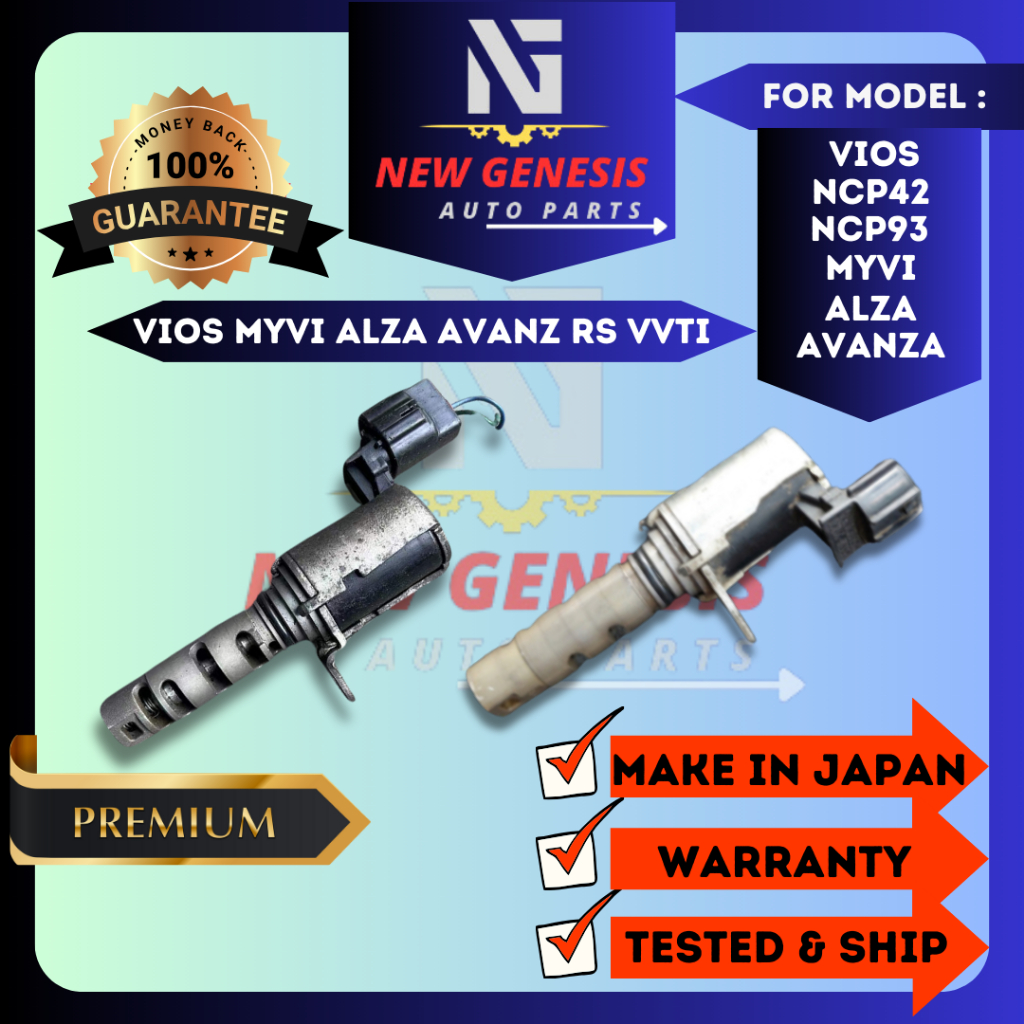 Toyota Vios RS VVTI Solenoid Valve / VVTI Sensor For NCP42/93/Myvi/Alza ...