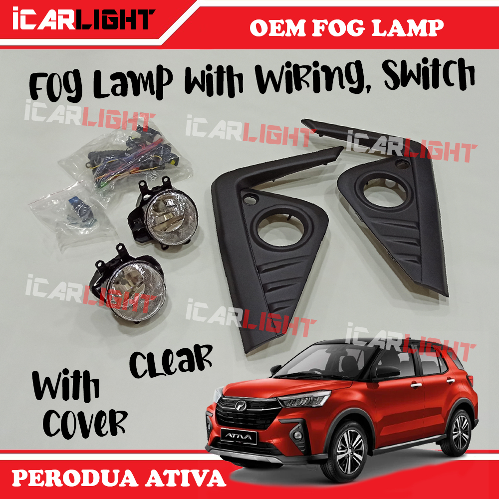 Perodua Ativa 2020 2021 2022 Oem Fog Lamp High Quality Car Spot Sport ...