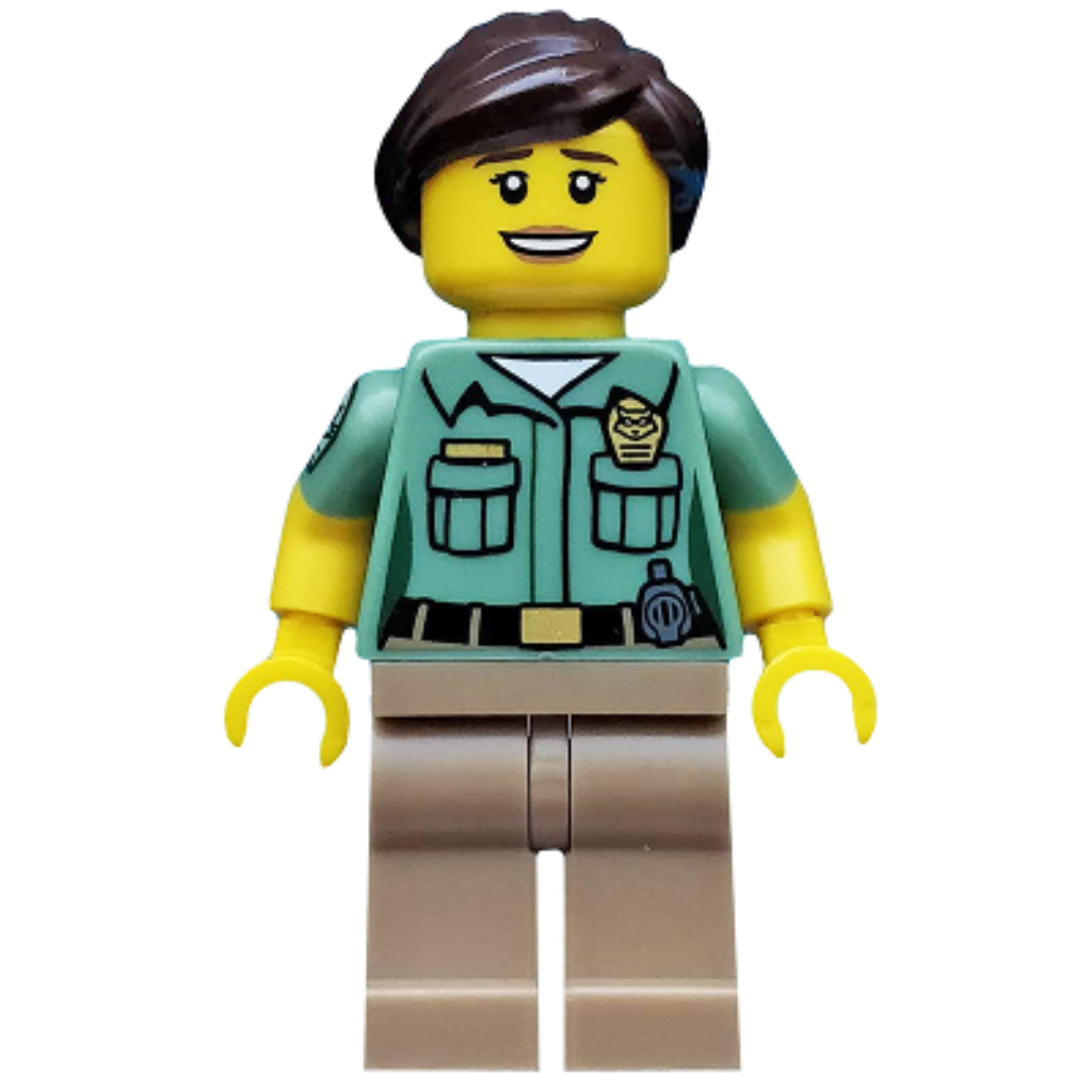 LEGO MINIFIGURE col235 Animal Control, Series 15 (Minifigure Only ...