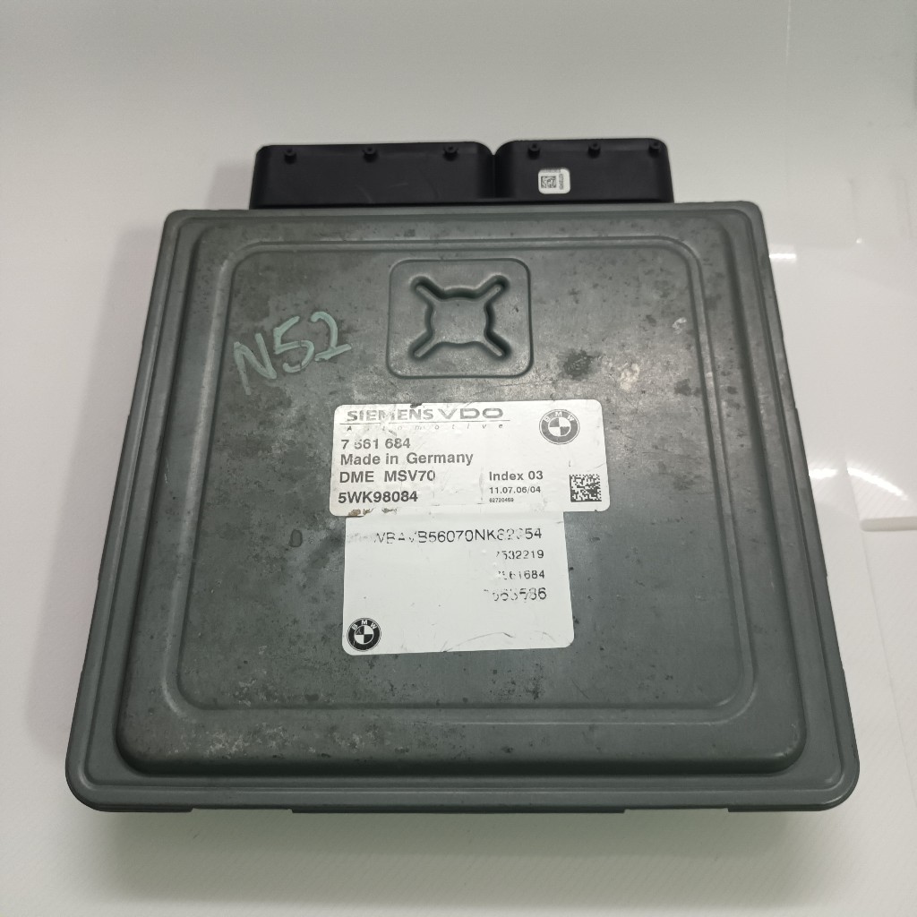 BMW E60 ECU MSV70 N52 6-Cylinder (Used) | Shopee Malaysia