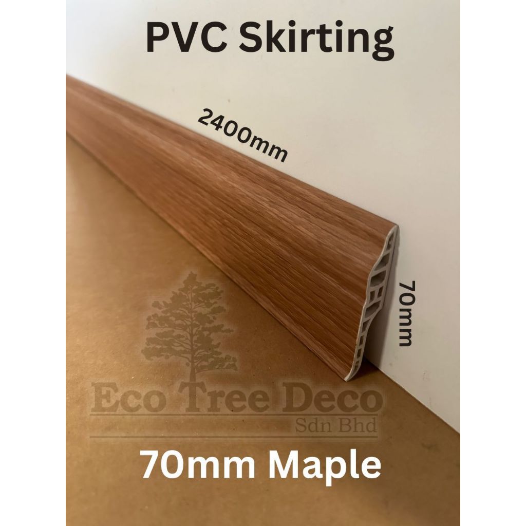 PVC Skirting 8 Kaki Pjg PVC Tak Perlu Cat l Wall Skirting Vinyl ...
