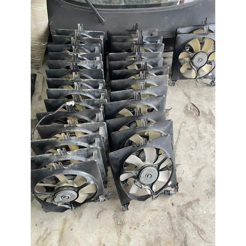 Fan Radiator&Acon (original denso) for WIRA/SATRIA | Shopee Malaysia