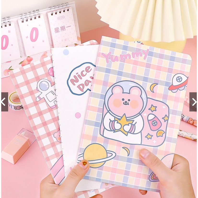 A5 wire o ring book book single line notebook cute fancy notebook smile ...