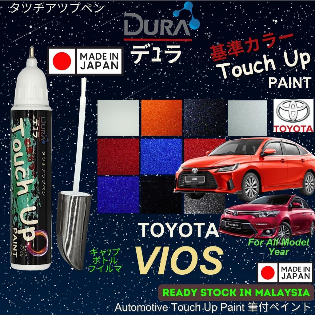 TOYOTA VIOS 🚔Original Touch Up Paint 🖌️~DURA Touch-Up Paint 🎌~2 in 1 ...