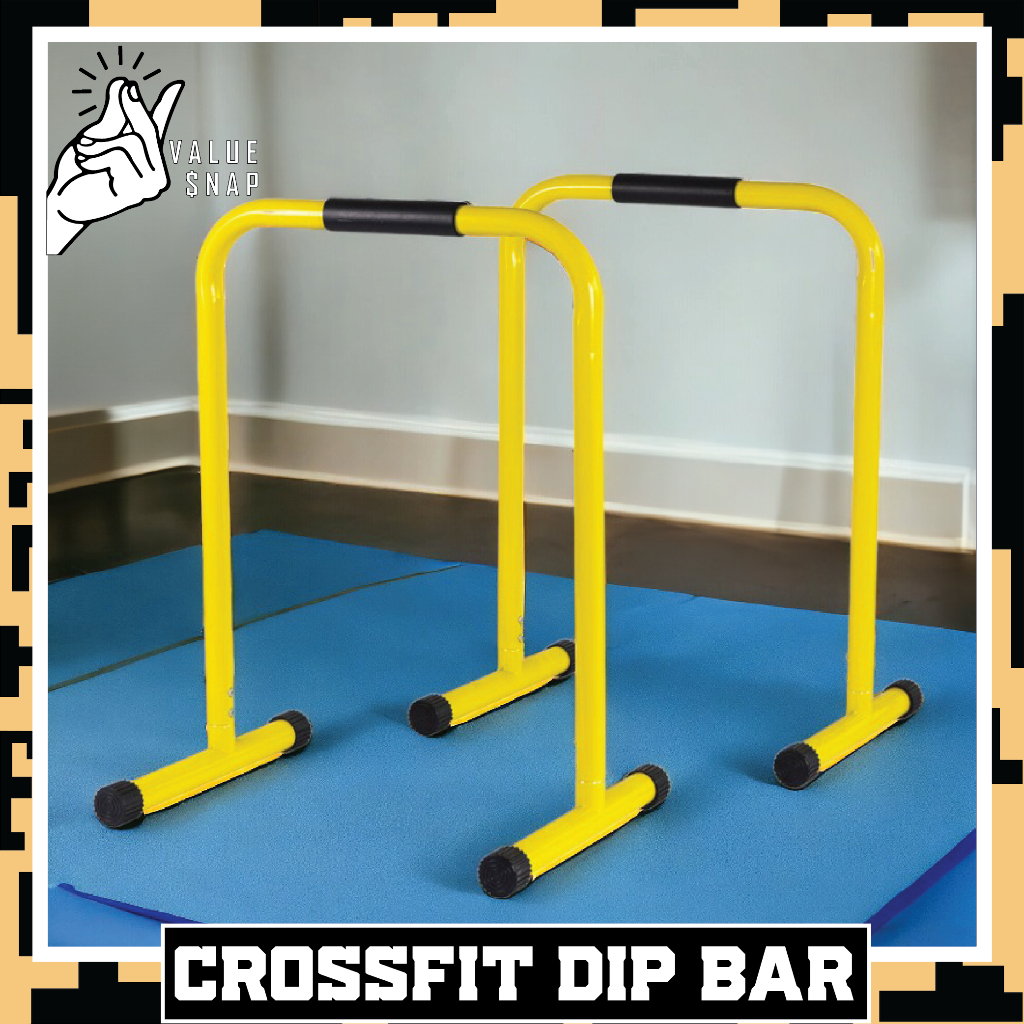 Crossfit Dip Bar Parallel Bar Equalizer Bar Stable Support Base Triceps ...