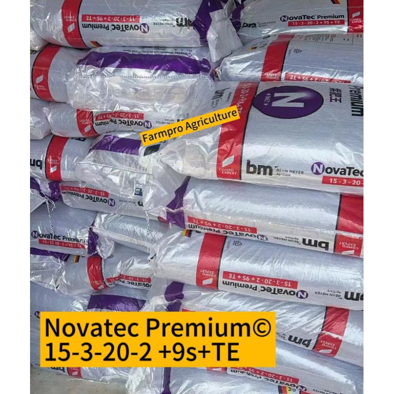 (1kg) NOVATEC Premium 15-3-20-2+9s+TE / Baja Buah Germany Terbaik ...