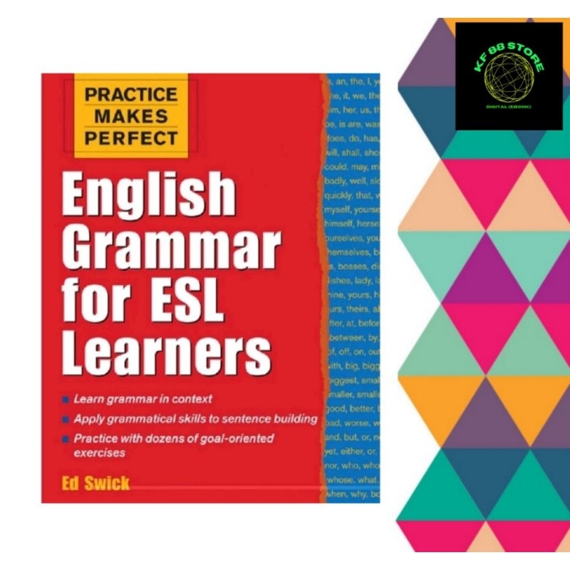 English Grammar For ESL Learners / e buku / ebook / ebuku | Shopee Malaysia