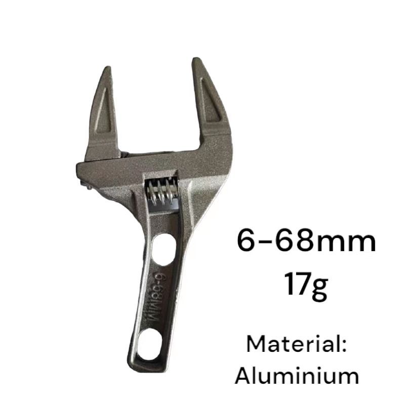 TRENY 6” 8” 10” 12” Adjustable Wrench Spanner Spanar HIDUP SPANA HIDUP With Rubber Handle ...