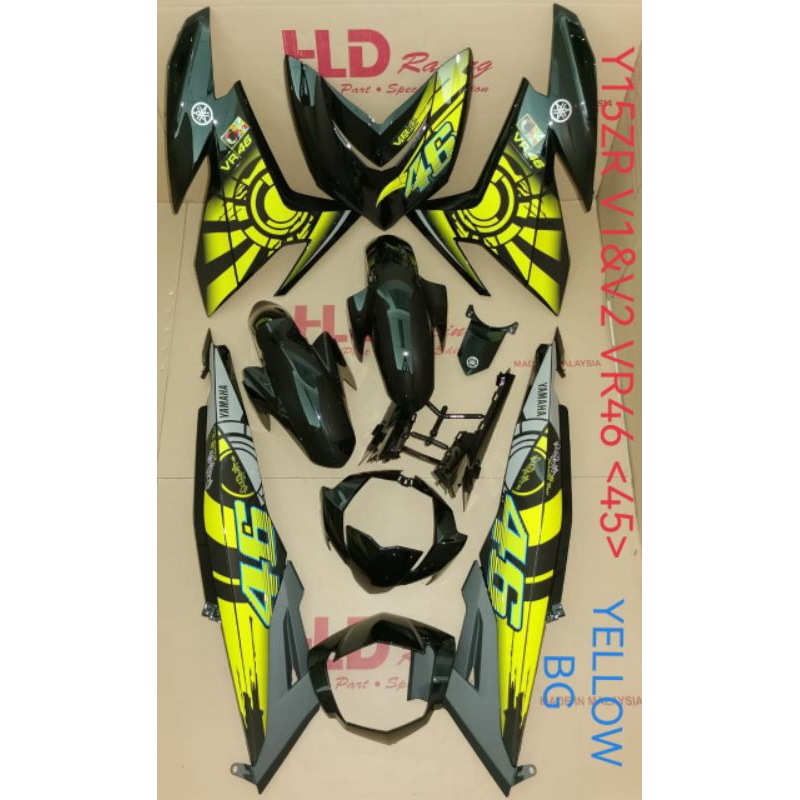 STICKER YAMAHA Y15ZR VR46 V1/V2 | Shopee Malaysia