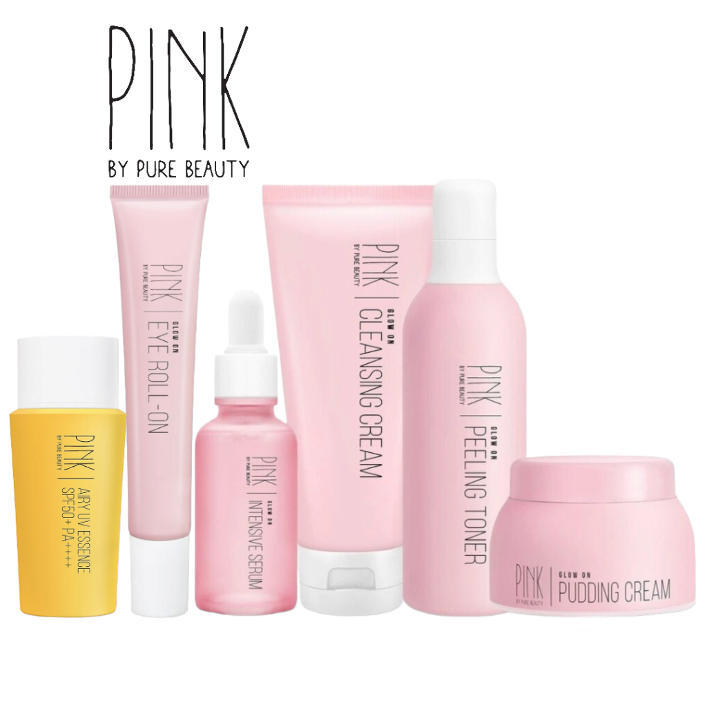 Pink by Pure Beauty So Glow Series Pudding Gel Cream 50ml/Eye Roll ...