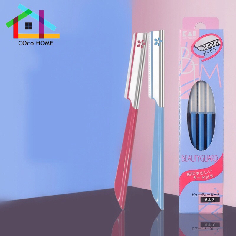 Japan Kai Razor For Eyebrow Shaving & Face Hair Safety Shaping Blade ...