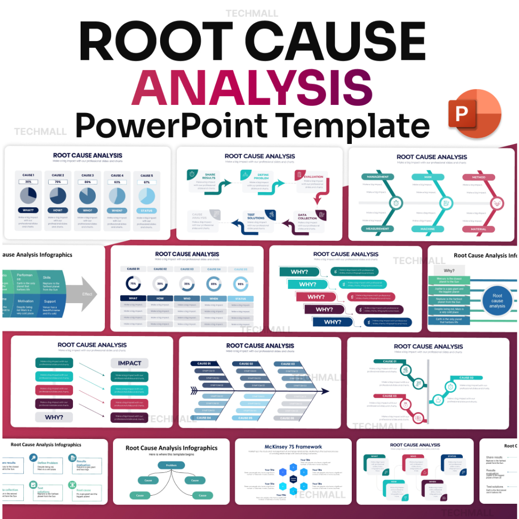 Business Root Cause Infographics PowerPoint Presentation Template ...