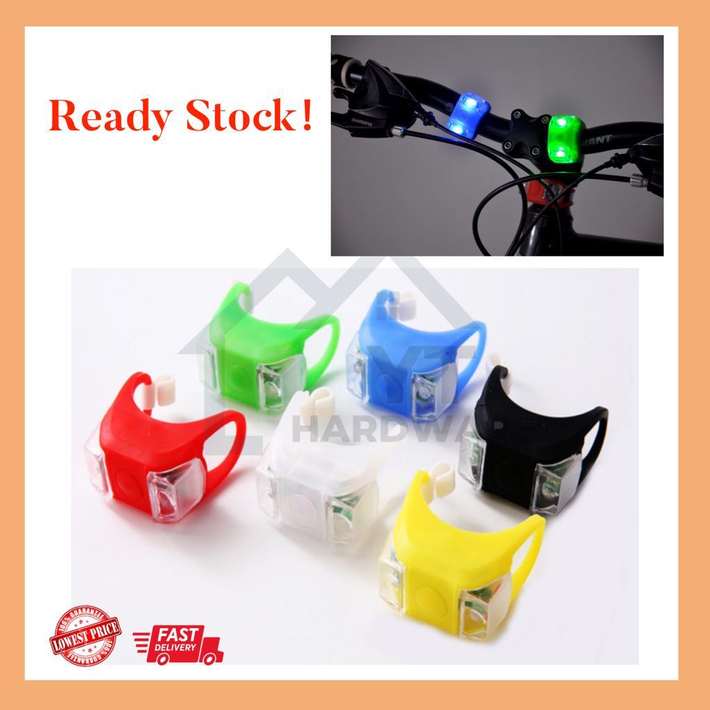 [READY STOCK] Bicycle Bike Front Back Light LED Safety Lampu Depan ...