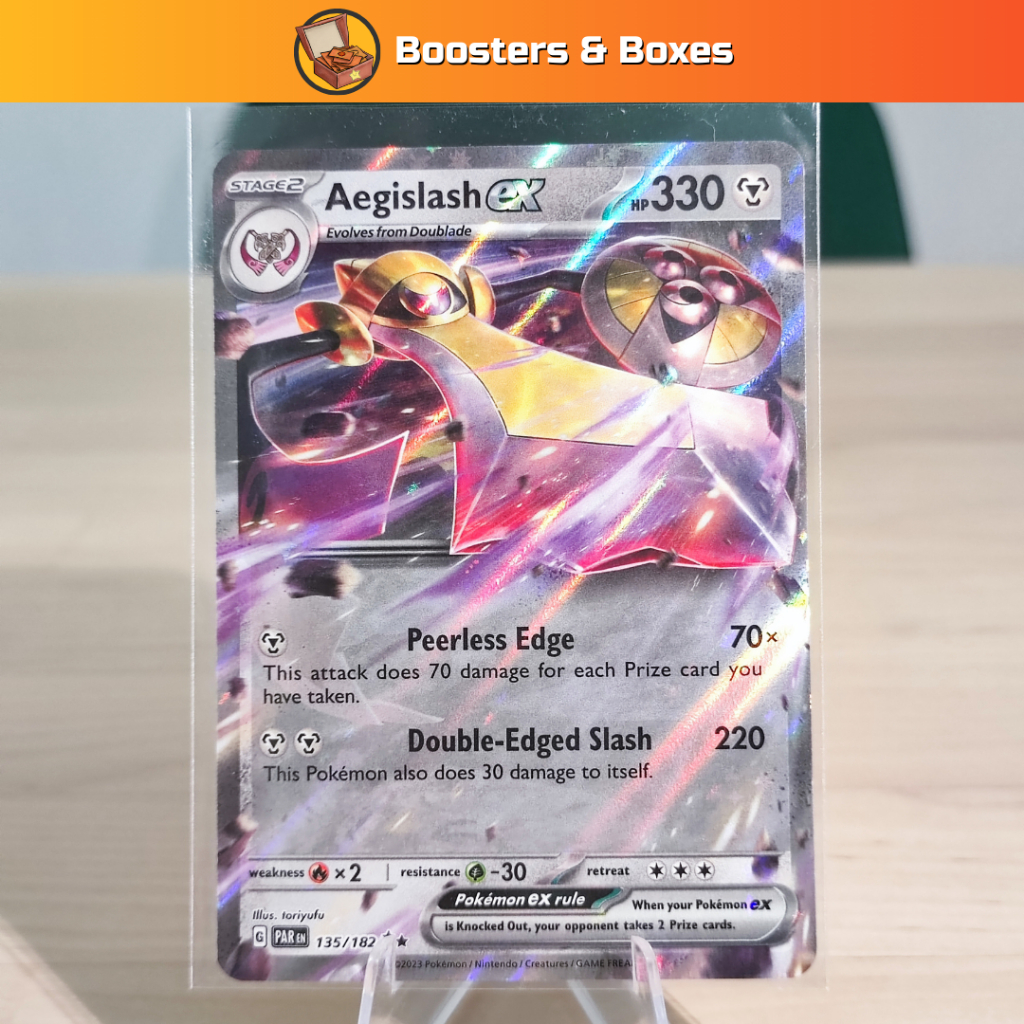 Aegislash ex (135/182) [Scarlet & Violet: Paradox Rift] | Shopee Malaysia
