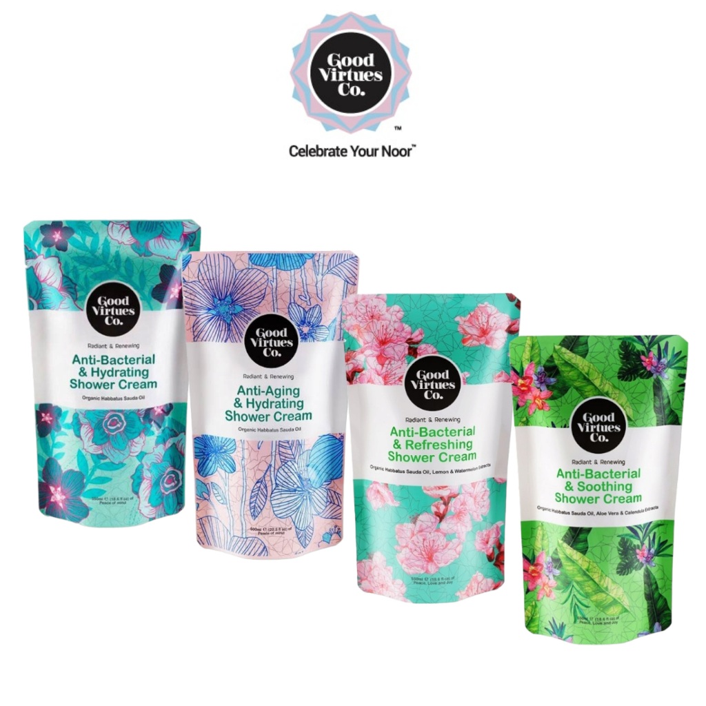 [GVC] Good Virtues Co Shower Cream Refill 550ml/ 600ml | Shopee Malaysia