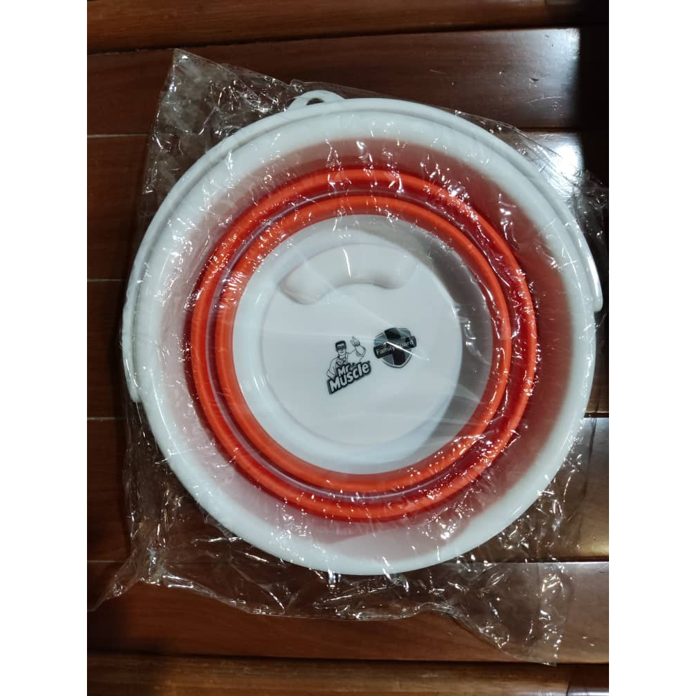 Mr Muscle Premium Collapsible pail 5L可折水桶 | Shopee Malaysia