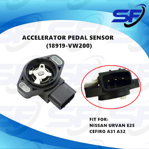 NISSAN URVAN E25 CEFIRO A31 A32 ACCELERATOR PEDAL SENSOR UNIT (ORIGINAL ...