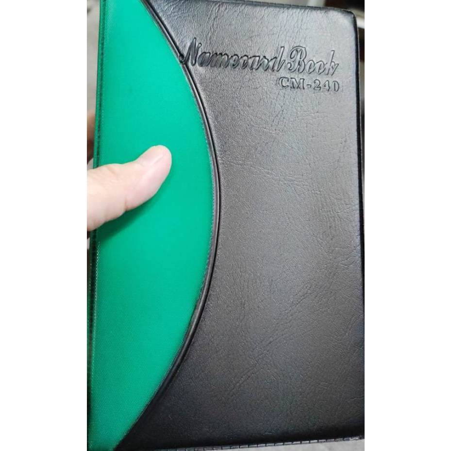 NAME CARD BOOK HOLDER / BUSINESS CARD BOOK HOLDER ( CM-240 ) | Shopee ...