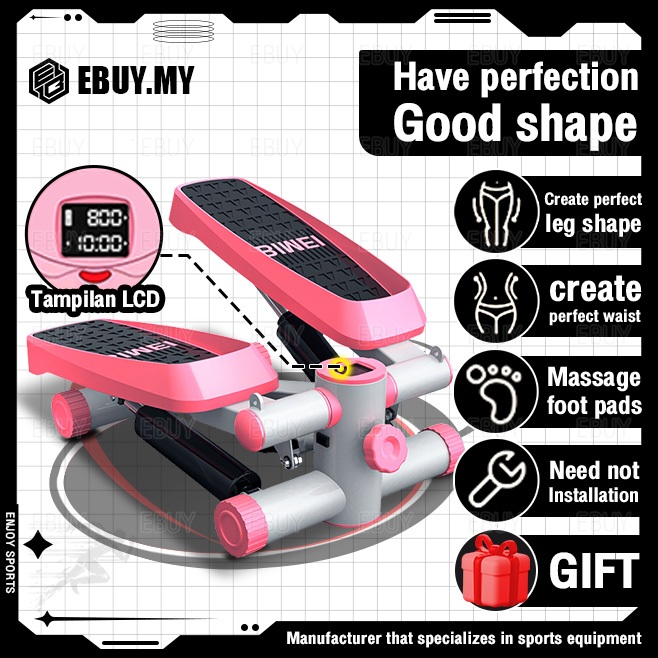 🔥lowest price🔥Step Stepper Exercise Machine Fitness leg Exercise ...