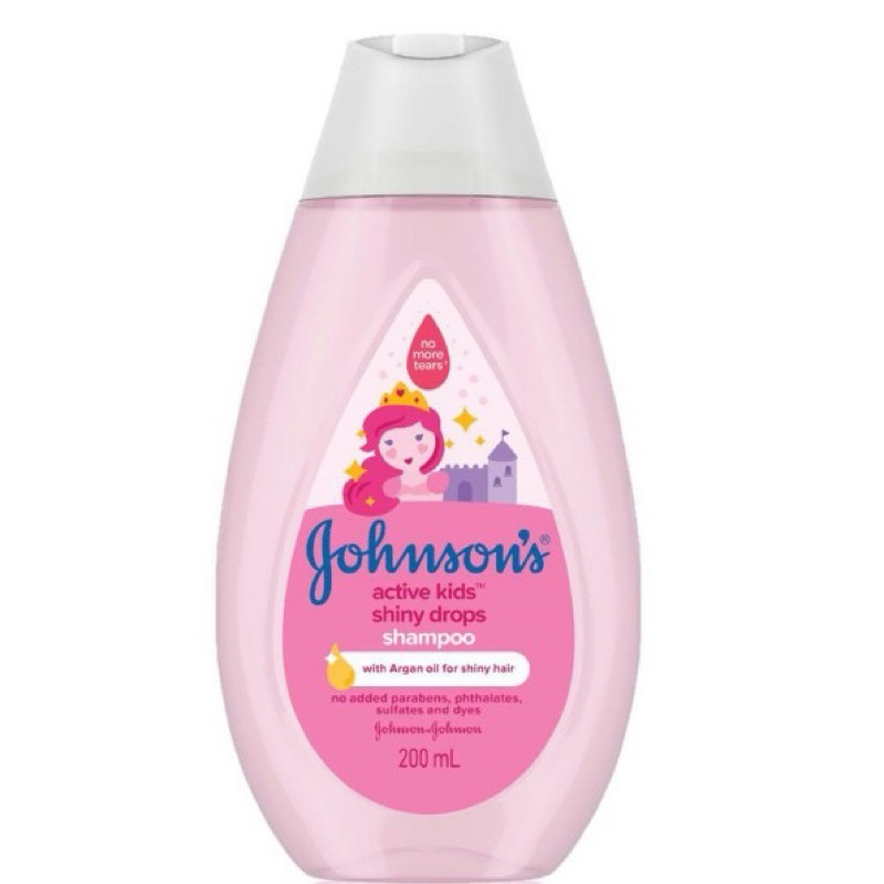 Johnson & Johnson Active Kids Shiny Drops Conditioner 200ml | Shopee ...